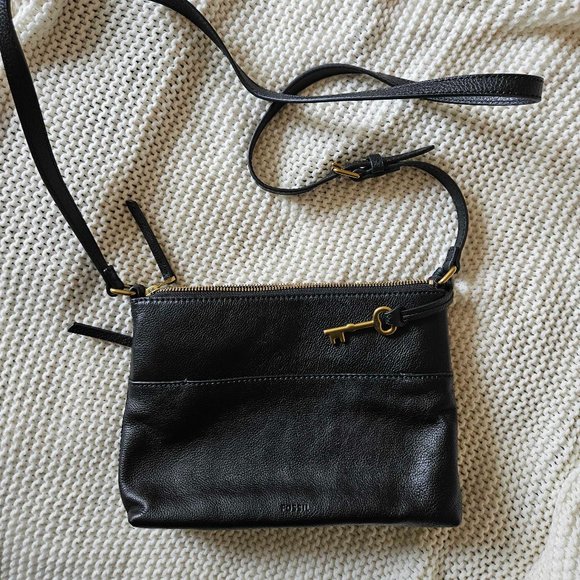 Fossil | Bags | Fossil Leather Crossbody Bag | Poshmark